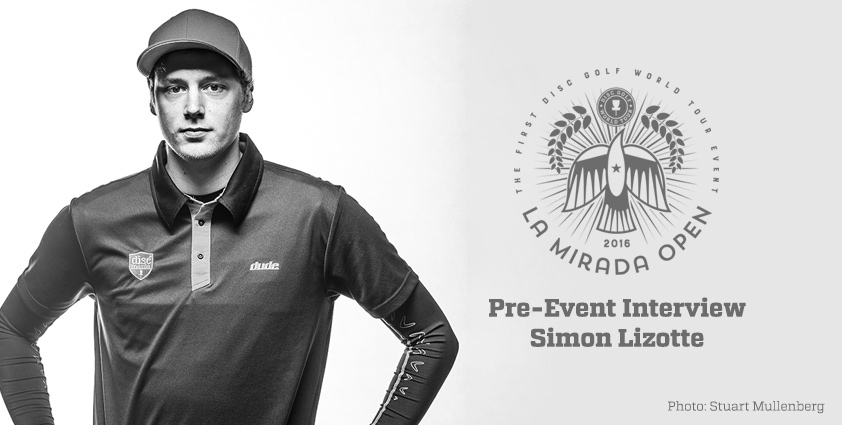 VIDEO: Simon Lizotte Pre-Event Interview - Disc Golf World Tour