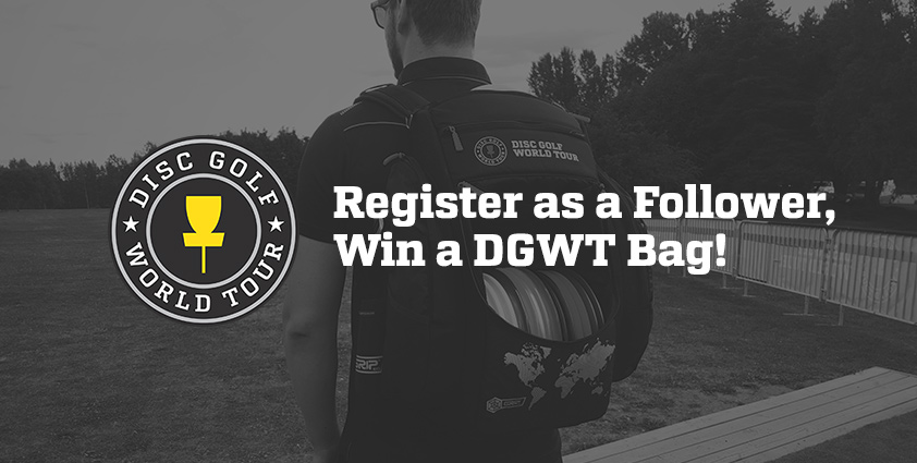Register as a DGWT Follower for a Chance to Win a DGWT Bag! - Disc Golf ...